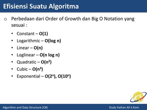 Algorithm And Data Structure Pengantar Pptx