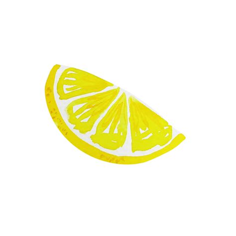 Watercolor Citrus Lemon Slice 11571983 Png