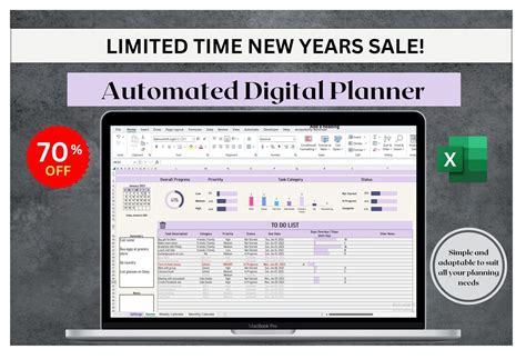 Digital Planner Excel Etsy
