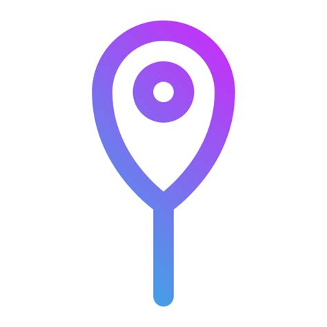 Pin Generic Gradient Icon