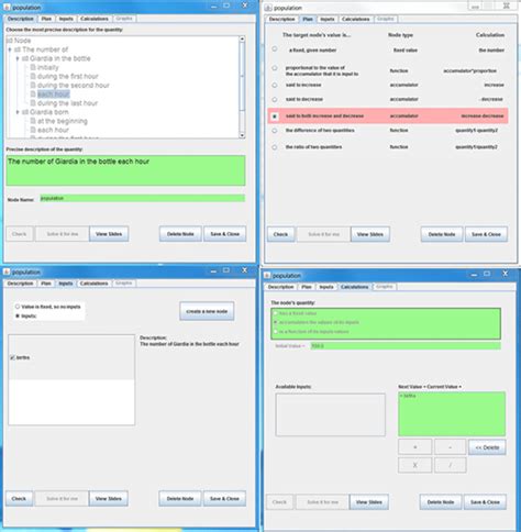 The Four Tabs Of The Node Editor Download Scientific Diagram