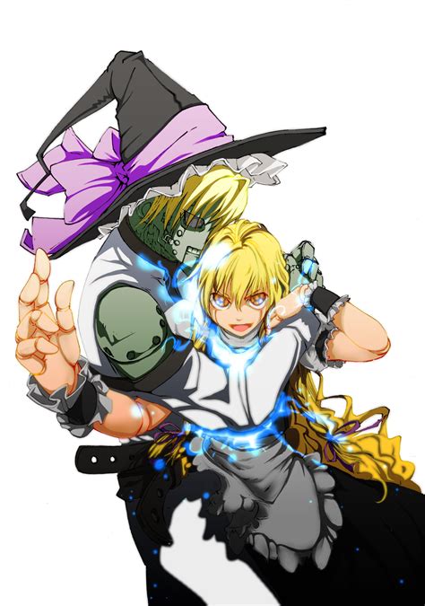 Kuku Xx Kirisame Marisa Robo Ky M U G E N Megamari Touhou Highres Android Apron