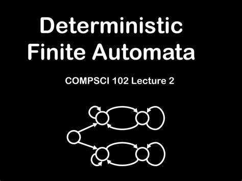 PPT Simple Deterministic Finite Automaton Explained In Two Minutes PowerPoint Presentation