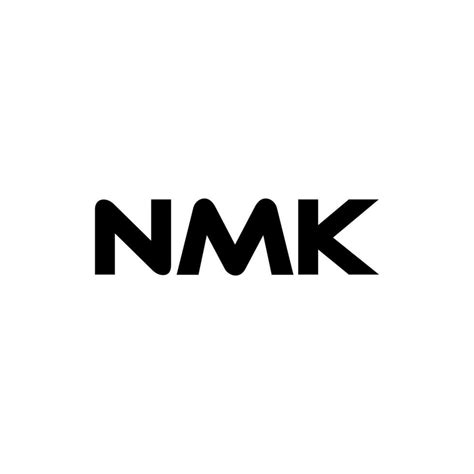Nmk Letter Logo Design Inspiration For A Unique Identity Modern