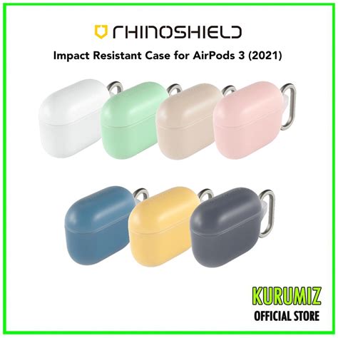 Rhinoshield Impact Resistant Case For Airpods 3 2021 Shopee Singapore