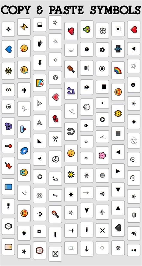 Cool Symbols Copy And Paste Symbols To Copy And Paste In 2024 Cool
