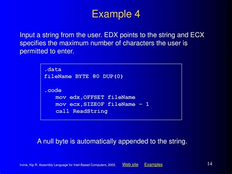 Assembly Language For Intel Based Computers 4th Edition Ppt Download