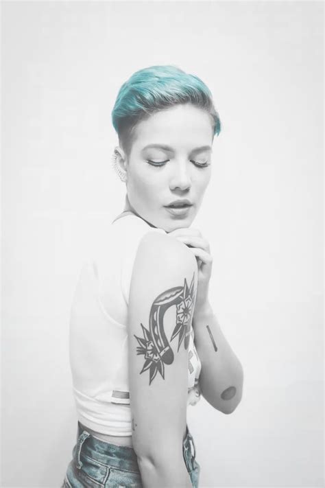 Halsey Halsey Ghost Halsey Tattoos