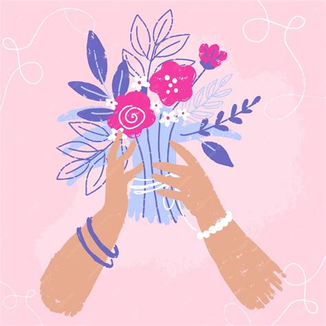 손으로 그린 크레용 그림 무료 벡터