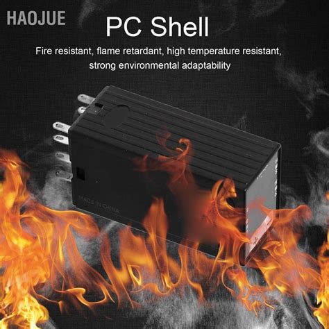 Haojue รีเลย์หน่วงเวลา 0 1s ถึง 99h 8 Pin Digital Display Cycle Timer Relay สำหรับการควบคุม