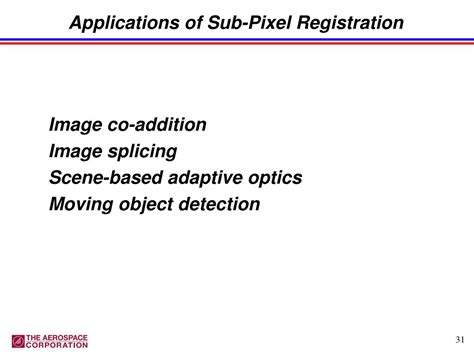 Ppt Joint Transform Optical Correlation Applied To Sub Pixel Image Registration Powerpoint