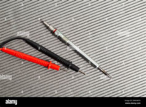 Checking The Serviceability Of The Glow Plug With A Multimeter Glow Plug Voltage Resistance