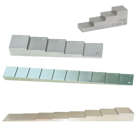 High Precision Ultrasonic Thickness Step Block Accurate Measurement