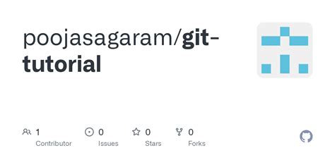 Github Poojasagaramgit Tutorial