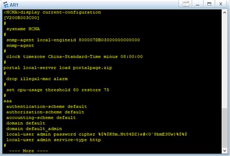 ENSP Basic Commands Programmer Sought