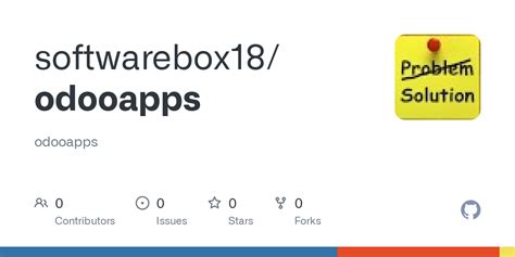 Github Softwarebox18odooapps Odooapps