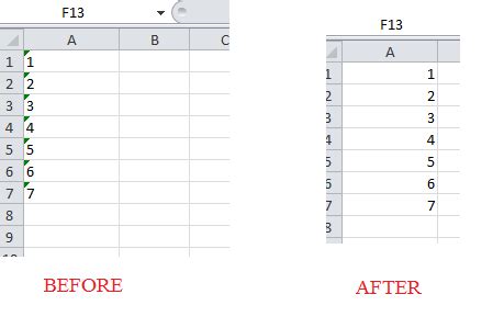 Excel Vba Value Of A Field To Number Stack Overflow
