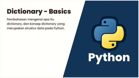 Belajar Python 55 Dictionary Basics — Minarsih Tech