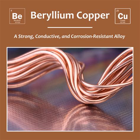 Material Highlight Exploring Beryllium Copper Newcomb Spring Corp