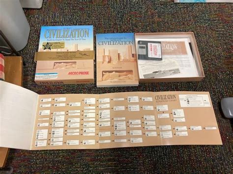 Found A Near Cib Copy Of Civ 1 With Tech Tree Anyone Interested Rciv