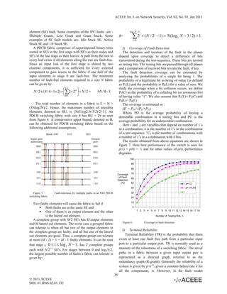 A Fault Tolerant Switch For Next Generation Computer Networks PDF