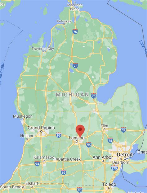 Bath Township Michigan Map
