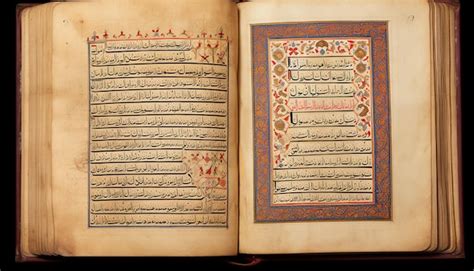 Premium Ai Image Pages Of The Quran With Arabic Texts