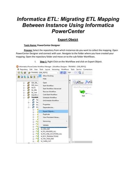 migration informatica mapping between instance pdf