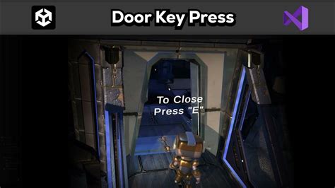 Unity Door Animation On Key Press Easy Youtube