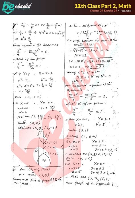 exercise 6 6 mathematics fsc part 2 notes inter part 2 notes