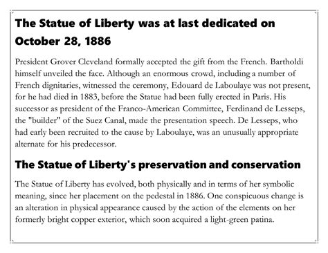 Statue Of Liberty Docx