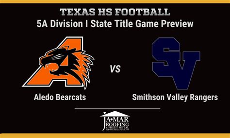 5adi State Title Game Preview Aledo Vs Smithson Valley