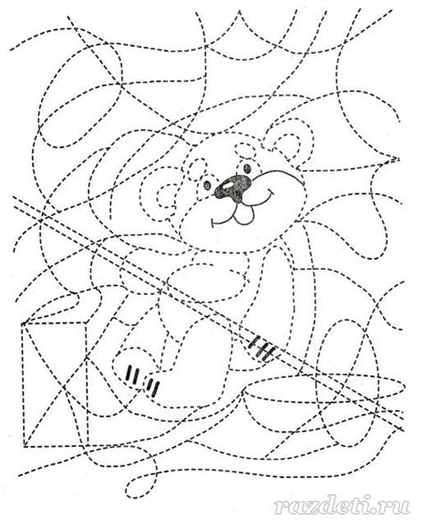 Развивающее задание в картинках для детей 4 6 лет