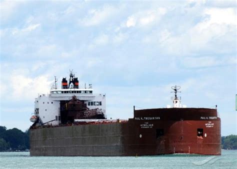 Paul R Tregurtha Self Discharging Bulk Carrier Details And Current