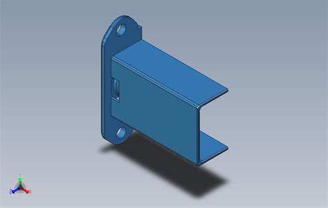 Ender3pro电缆通道保护盖，带拉链支架（控制箱电缆通道盖） Step 模型图纸免费下载 懒石网