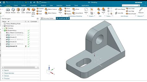 Siemens Nx Tutorials For Beginners Cad Cadtutorials Youtube