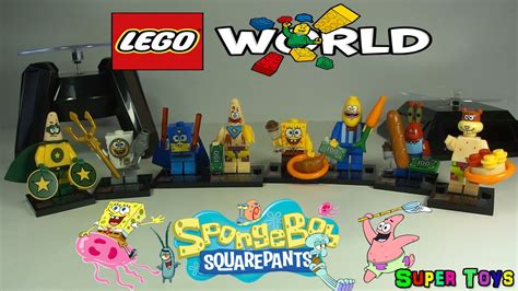 Лего минифигурки Спанч Боб он же Губка Боб/ Lego Minifiguren SpongeBob ...