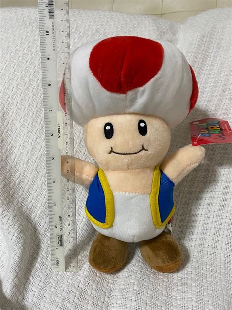 Super Mario Toad Plush Hobbies And Toys Toys And Games On Carousell