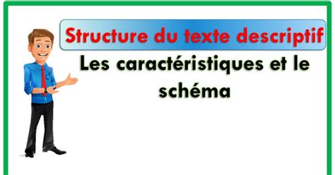 Structure Du Texte Descriptif Les Caractéristiques Et Le Schéma