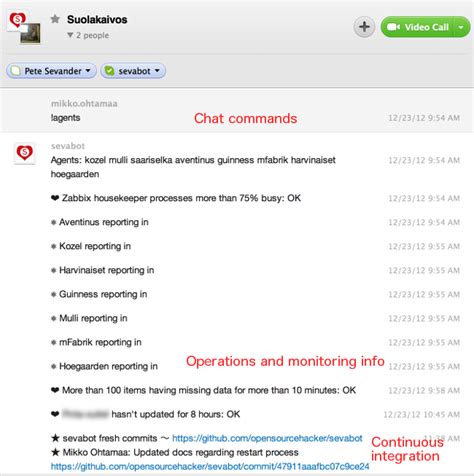 Sevabot Skype Bot With Unix Scripting And Webhooks Integration