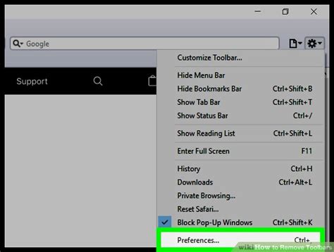 5 Ways To Remove Toolbars Wikihow