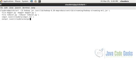 Hadoop Streaming Example Java Code Geeks