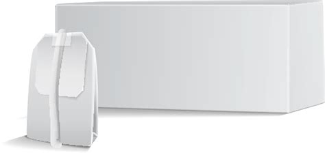 티 백 차 상자를 모의 벡터 현실적인 패키지 템플릿입니다 3 차원 일러스트 레이 션 가방에 대한 스톡 벡터 아트 및 기타 이미지 가방 건강한 생활방식 검은색 Istock