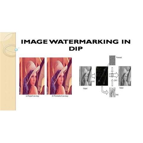 wavelet transformation based image watermarking using matlab techpacs