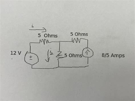 Solved A Set Up KCL And KVL Equation To Find The Chegg Com
