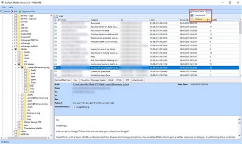 Maildir Reader Tool Open And Read Maildir And Maildir Files