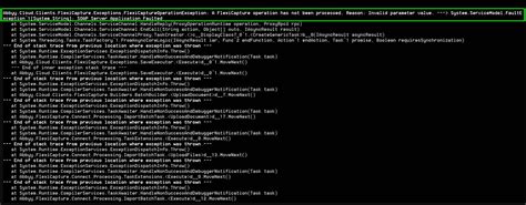 Flexicapture Connect Flexicapture Operation Exception Help Center