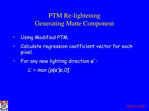 Ppt Specularity And Shadow Interpolation Via Robust Polynomial