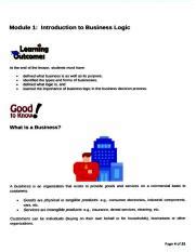 Understanding Business Logic Purpose Types And Concepts Course Hero