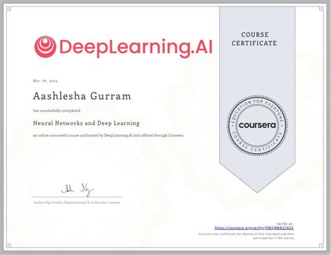 aashlesha gurram on linkedin ai coursera neuralnetworks